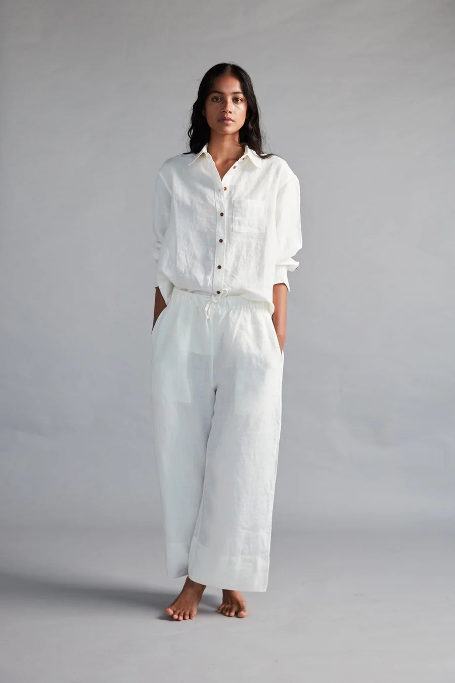 Buy Linen Pants for Women Online – Saphed