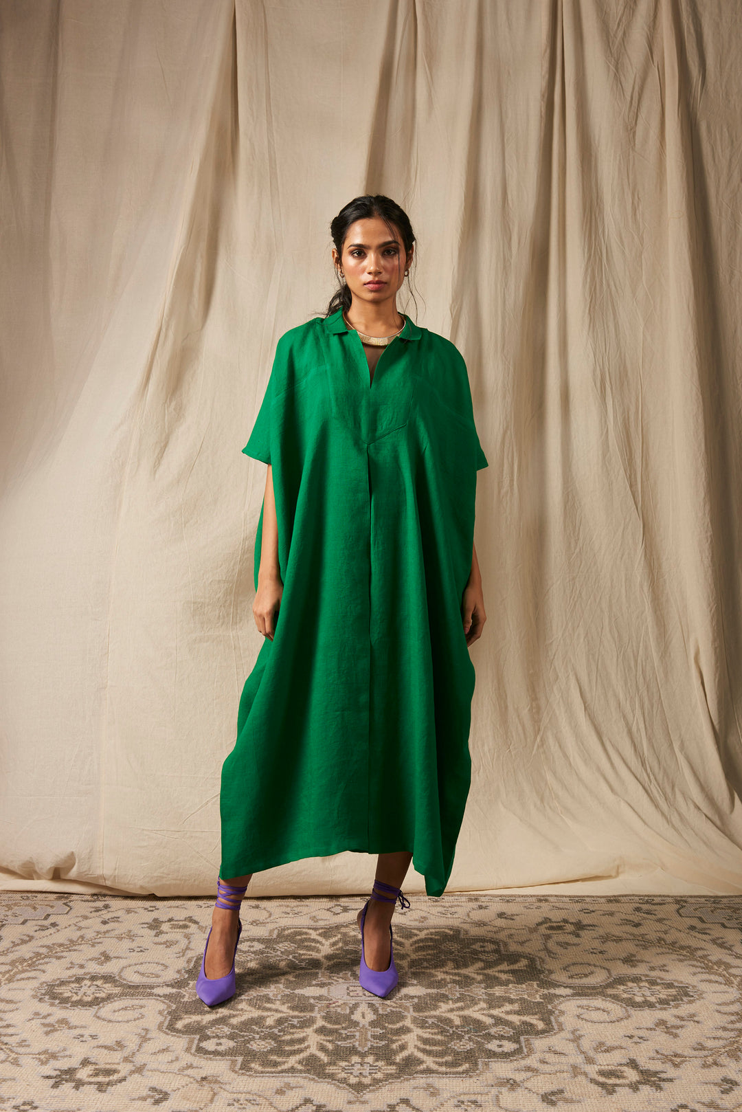 Buy Linen Kaftans for Women Online – Saphed